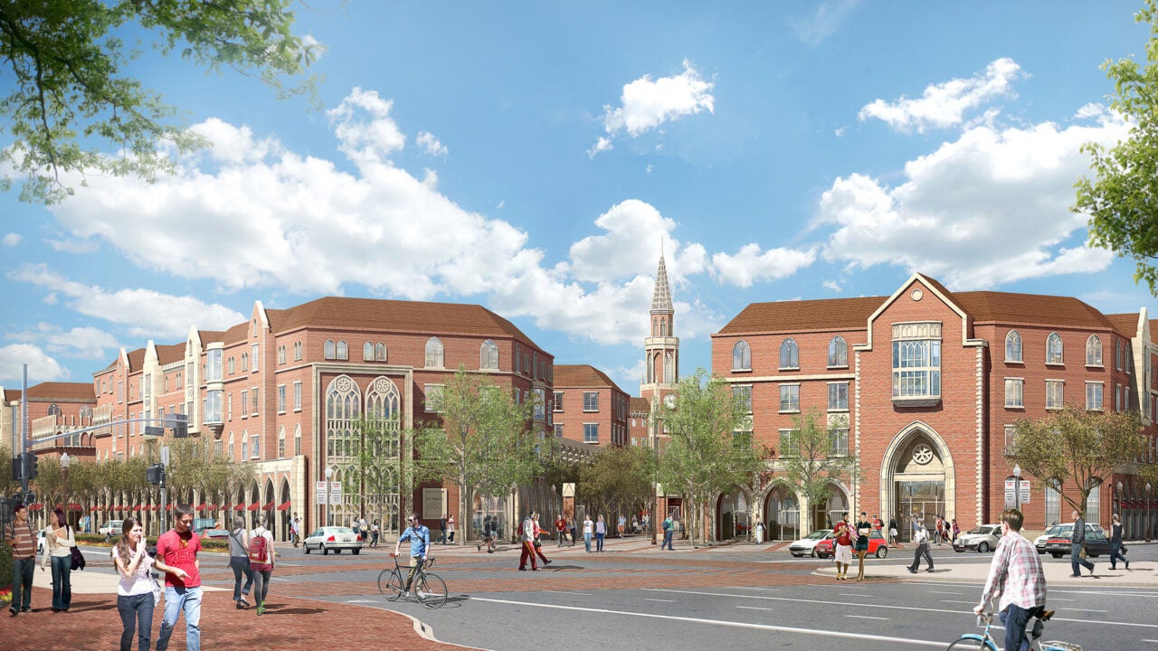 Progress at USC Village: Take a bird’s-eye look - USC Today