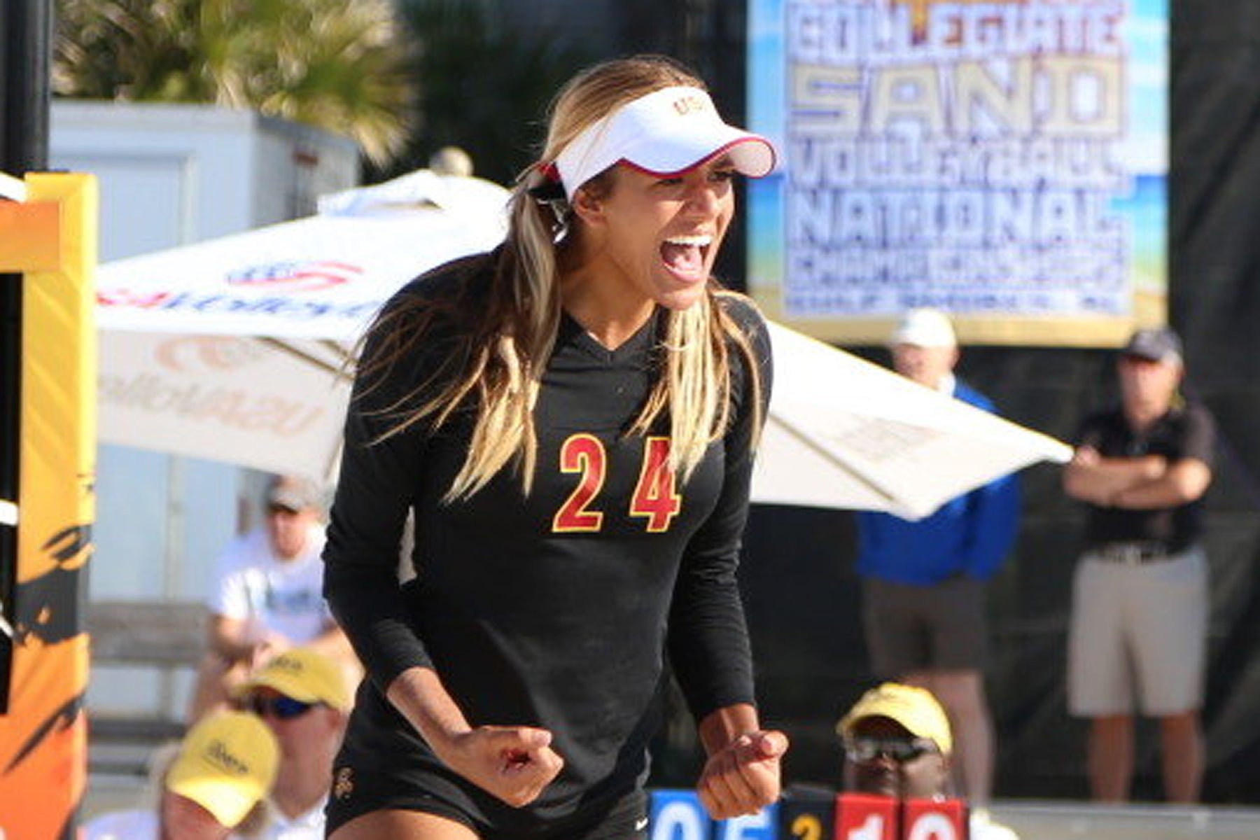 Sand volleyball team wins national title - USC Today
