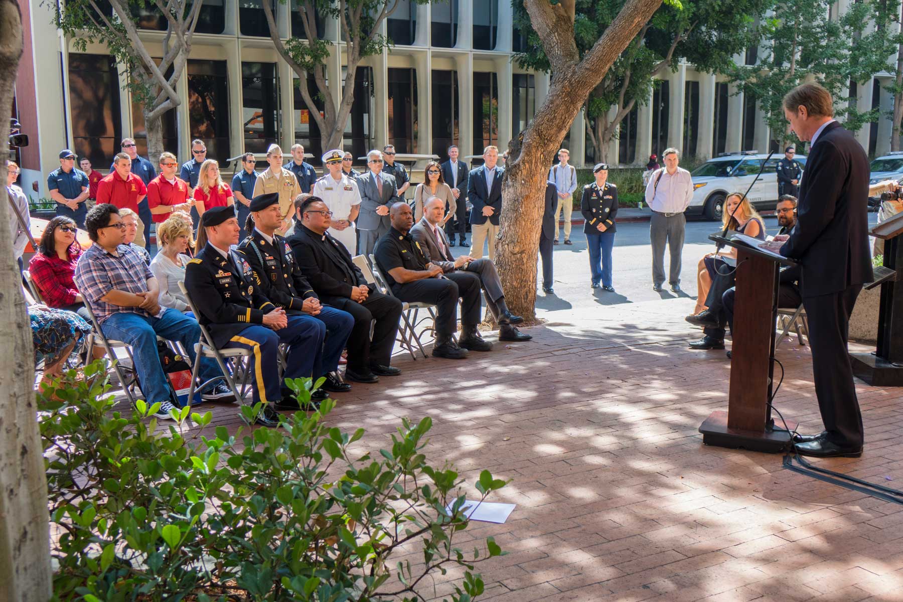 USC service remembers 15th anniversary of 9/11 - USC Today