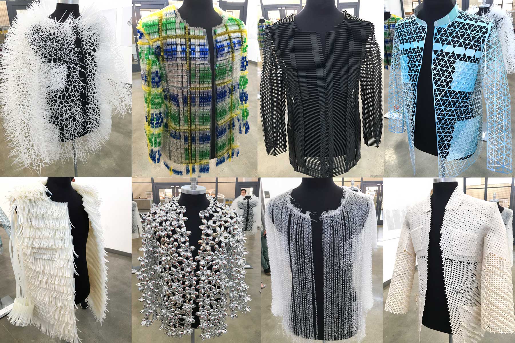 Elaborate jackets sewn with odd ‘fabrics’ go on display at USC - USC Today
