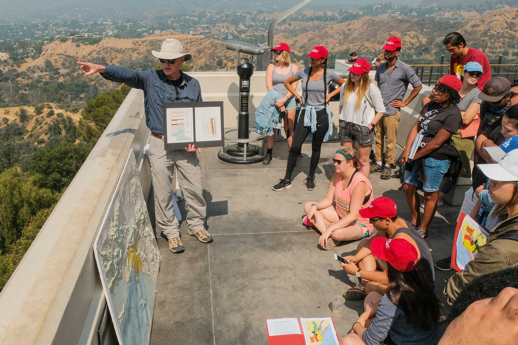 Earthquake Center interns leave lab behind, getting their hands on real ...
