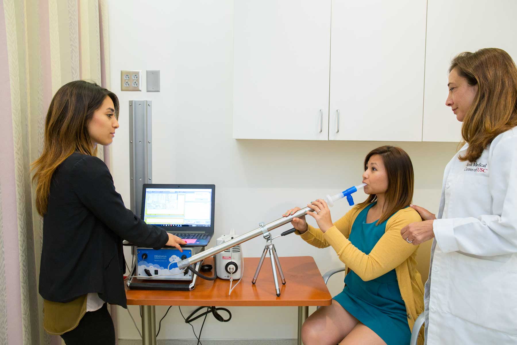 A simple breath test could be the next step in diagnosing breast cancer ...