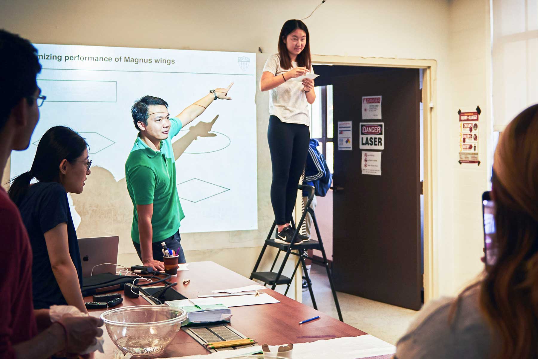 High school students get a firsthand feel for what it’s like to be an ...