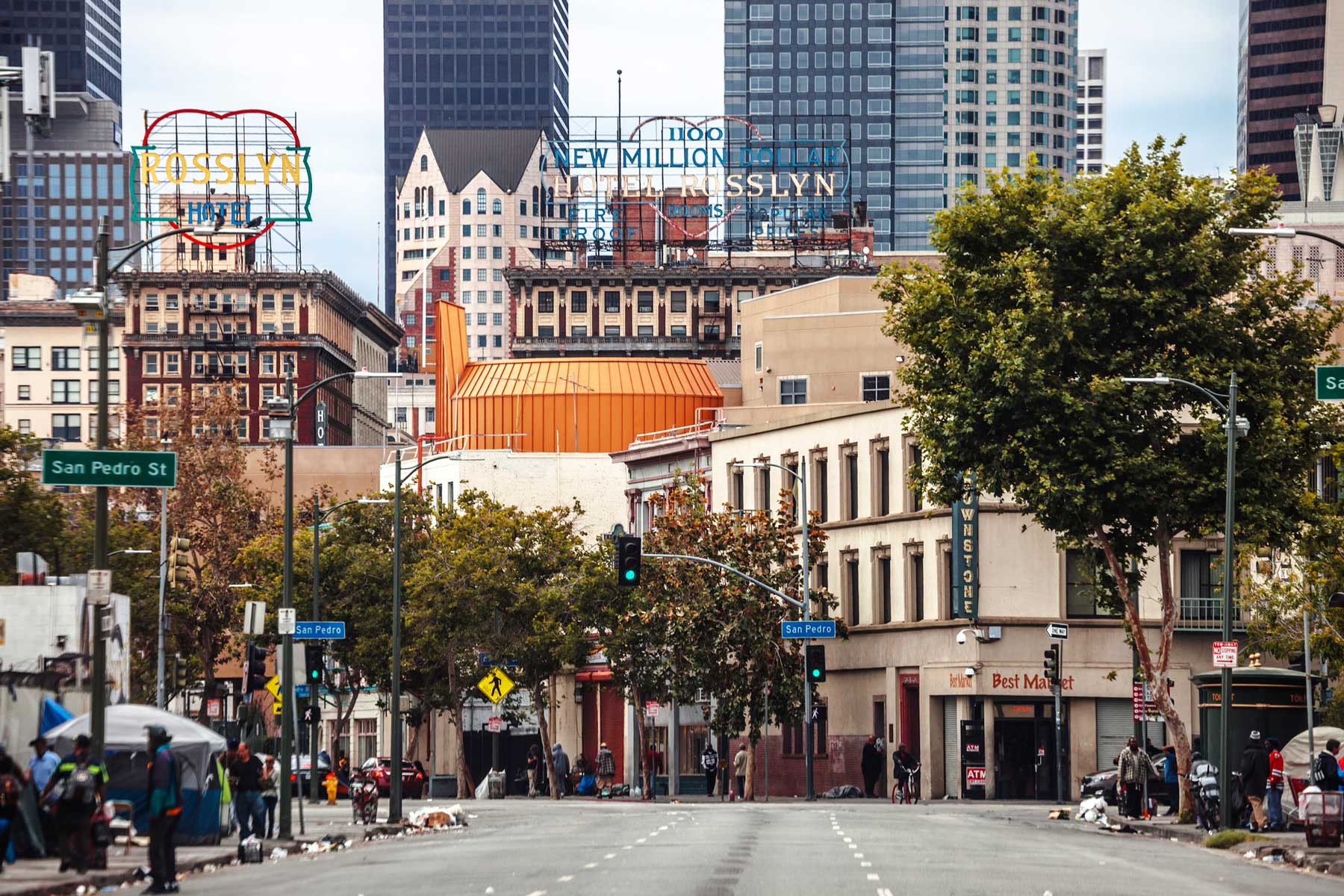 Skid Row Downtown Los Angeles
