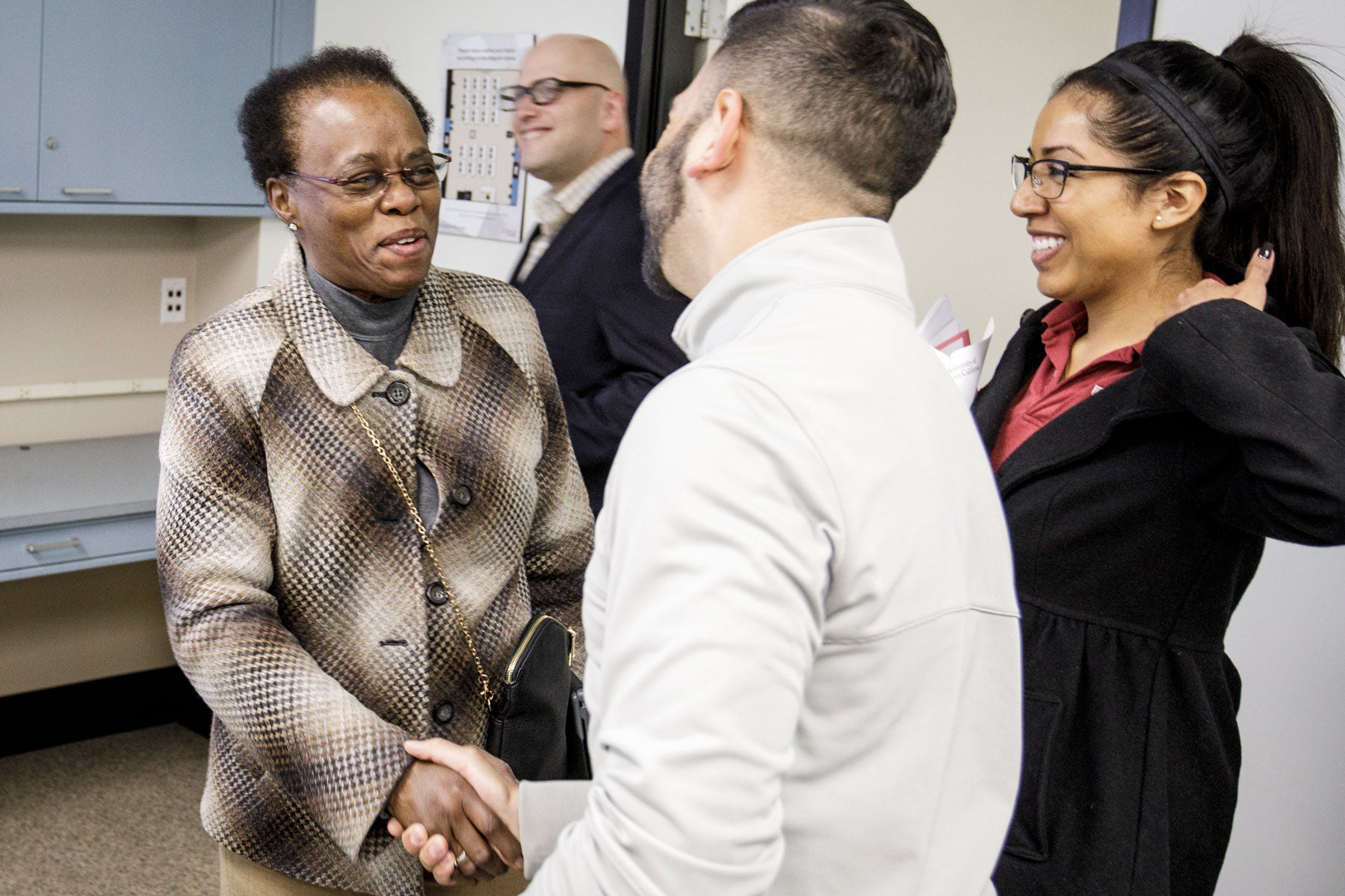 USC interim president offers encouraging words at Academic Initiative visit