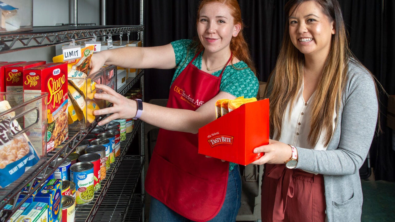 USC Department of Student Basic Needs is devoted to Trojan essentials