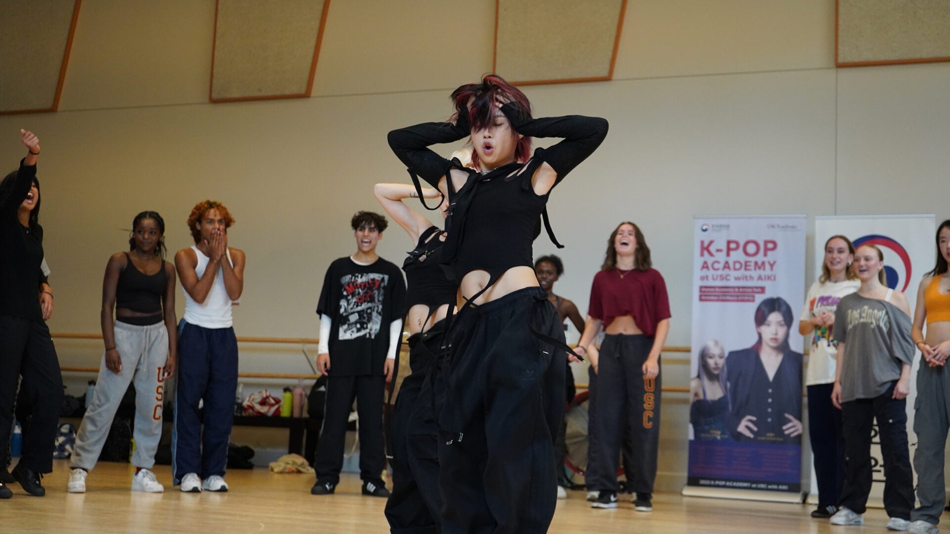 South Korean dance star Aiki brings K-pop moves to USC Kaufman