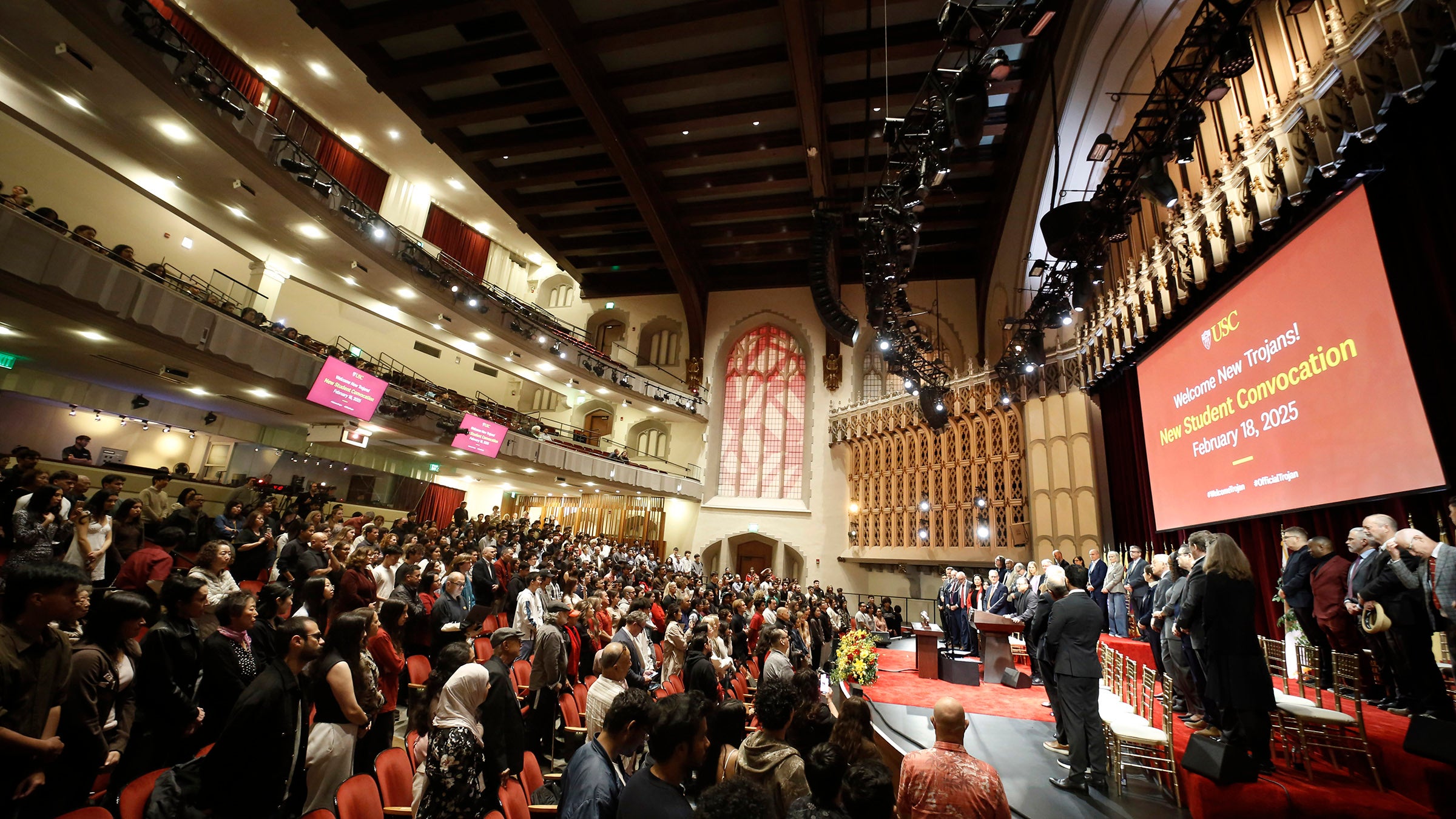 Spring convocation offers ‘official’ start for nearly 2,600 new Trojans